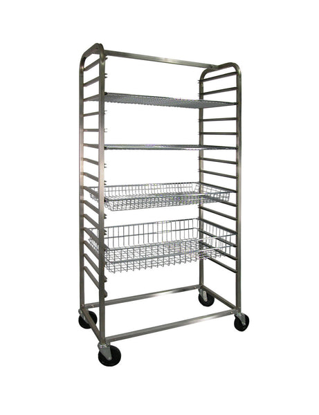 15-Shelf Display Trolley Rack Stainless Steel – Mackies Bakery ...